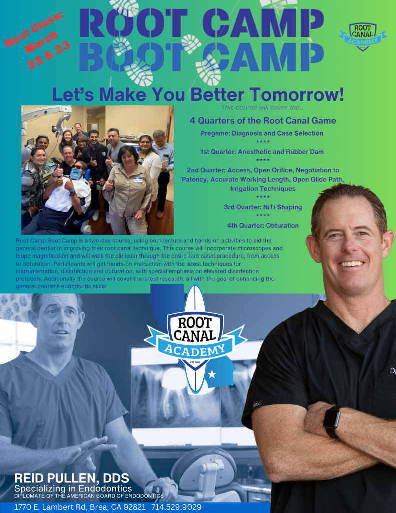 Root Camp Boot Camp June 14 & 15, 2024 - Root Canal Academy