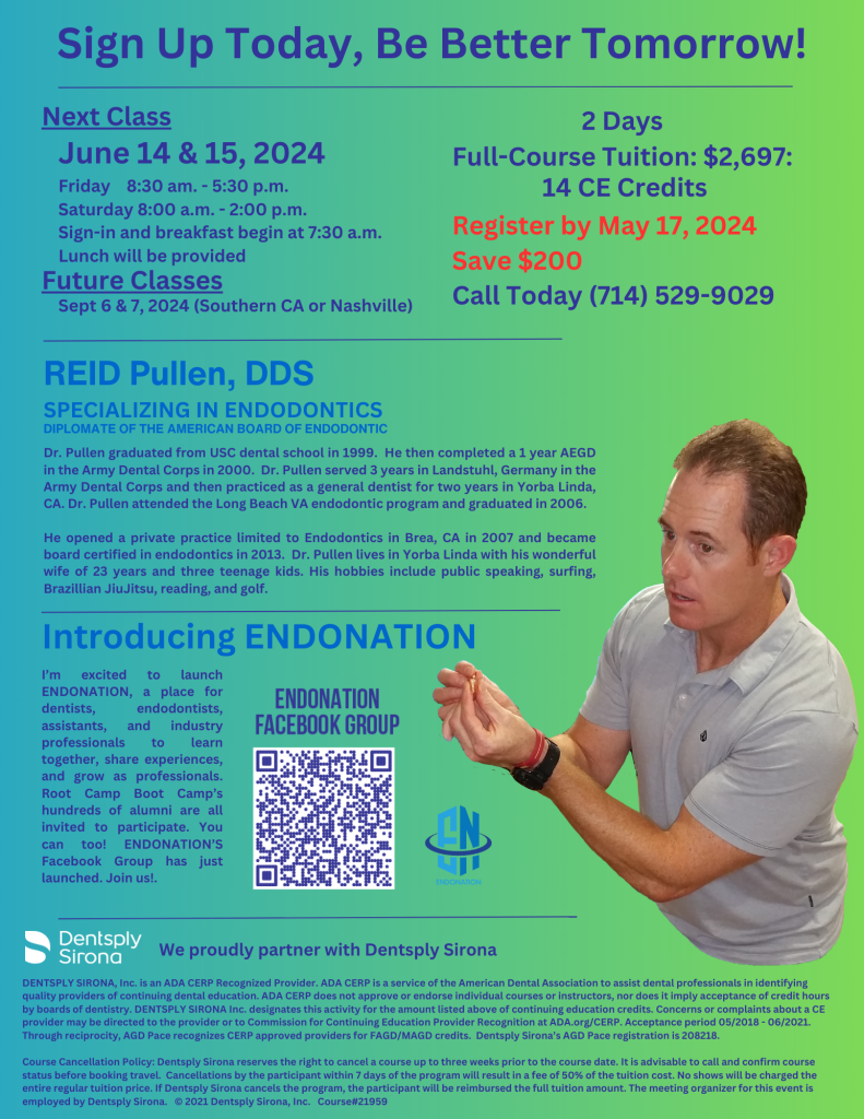 Root/Boot Camp - Root Canal Academy
